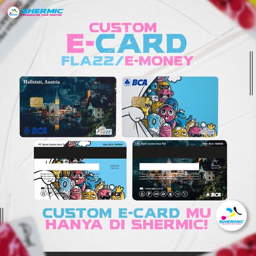 Jual Cetak Custom Print UV BCA Flazz Mandiri Emoney PREMIERE GLOSSY ...