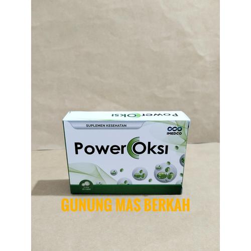 Jual POWER OKSI poweroksi TABLET - Suplemen Kesehatan tubuh - per box ...