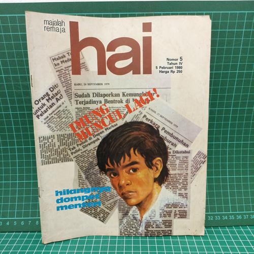 Jual Majalah Hai no 5 tahun 1980 ( ada komik Duka Hati Nancy karya ...