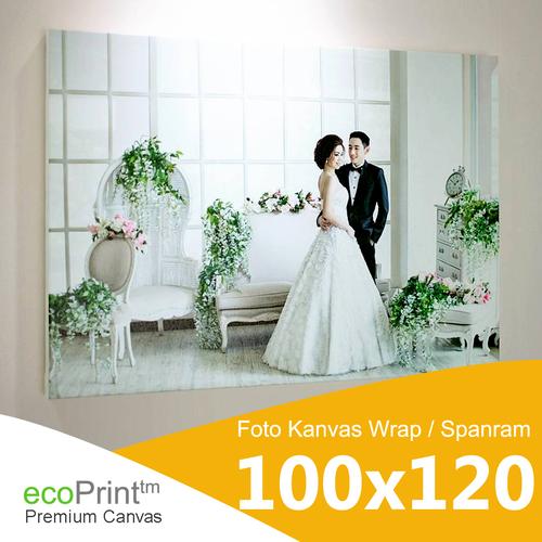 Jual Cetak Foto Kanvas Photo Canvas Print Spanram Wrap Ukuran 100x120 ...