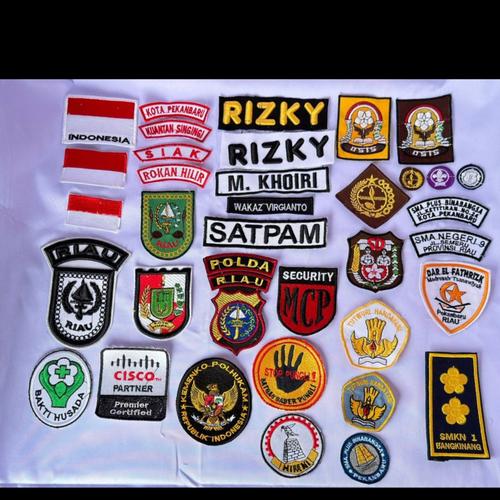 Jual Bordir Logo / Bebas Custom - Kota Pekanbaru ...