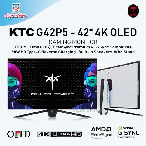 Jual KTC G42P5 GAMING MONITOR 42" 4K OLED 138HZ 0.1MS ANTI BURN WITH ...
