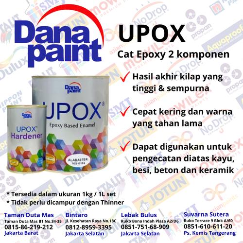 Jual Cat Epoxy Lantai 2 komponen DANA PAINT UPOX 1kg / 1L - Roll Mohair ...