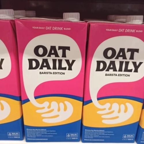 Jual Oat Daily Barista edition 1liter / susu gandum / oat milk barista ...