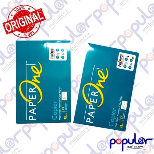 Jual Kertas HVS Paper One F4 75 - Kab. Banyumas - Popular Stationery ...