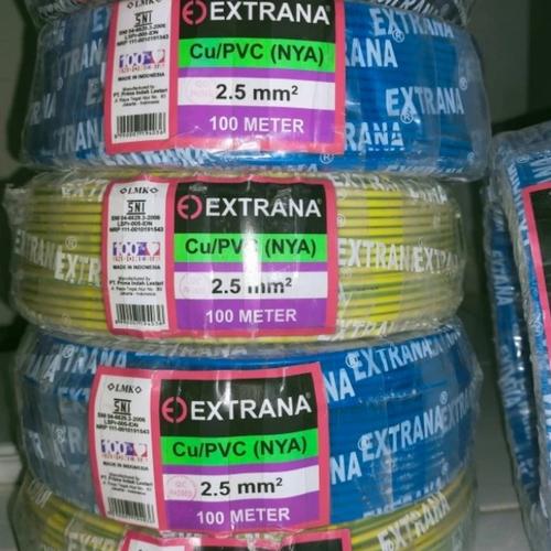 Jual KABEL EXTRANA NYA 2,5MM KABEL TEMBAGA LIDI @100M - Jakarta Pusat ...