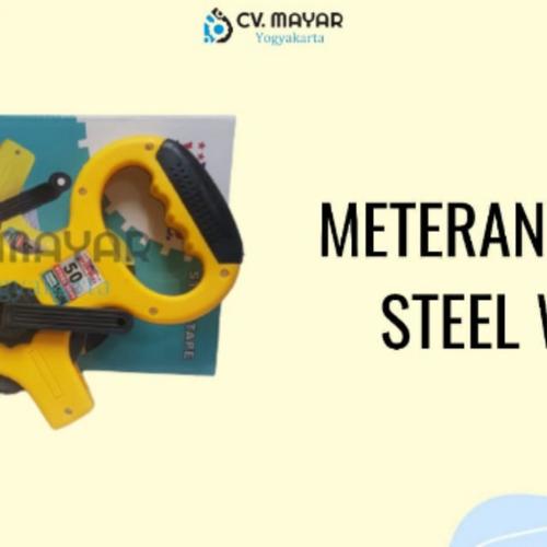 Jual meteran roll 50 meter besi wipro - Kota Yogyakarta - Mayar | Tokopedia