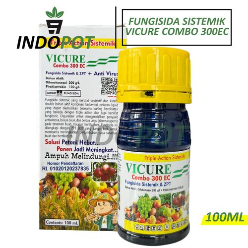 Jual Fungisida Sistemik VIcure Combo 300EC 100ml Untuk Segala Jenis ...