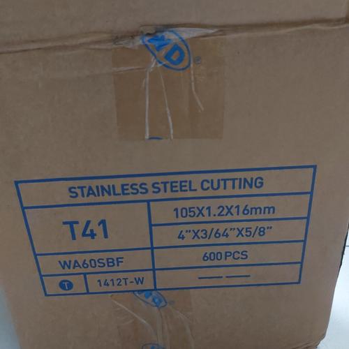Jual cutting wheel wd 105x1.2x16mm - Kab. Serang - Rumah Teknik ...
