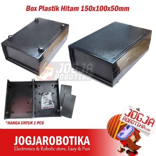 Jual Box Plastik Hitam 150x100x50mm Box Instrument Elektronik - Kab ...