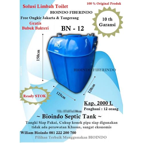 Promo septic tank bio indo 2.000 liter, biofilter - Kab. Tangerang ...