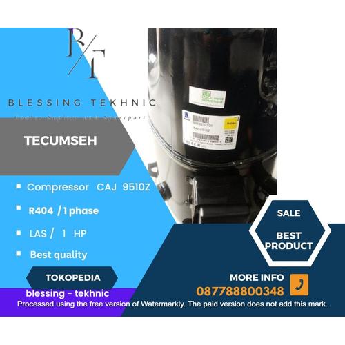 Jual Compressor Tecumseh CAJ9510Z Las 1HP R404A - Jakarta Utara ...
