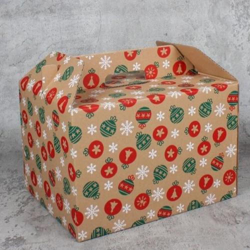 Jual kardus jinjing natal box packaging hampers dus parsel christmas ...
