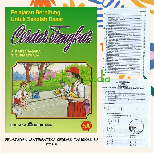 Jual PELAJARAN BERHITUNG SD CERDAS TANGKAS 5A - Kab. Tangerang - Gading Media | Tokopedia