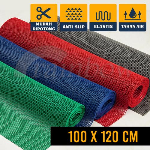 Jual Karpet Kamar Mandi/Keset/PVC X-TYPE warna Abu-Abu - Abu-abu ...