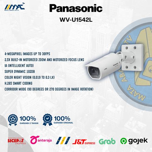 Jual Kamera CCTV IP Panasonic WV-U1542LA Bullet Camera 4MP - Jakarta ...