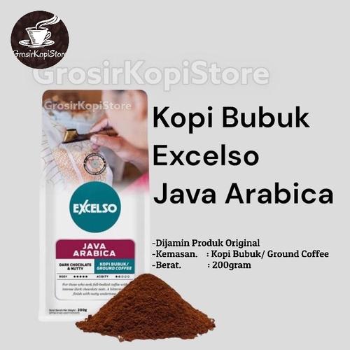 Promo Excelso Kopi Bubuk Java Arabica 200g - Jakarta Selatan - GrosirKopiStore | Tokopedia
