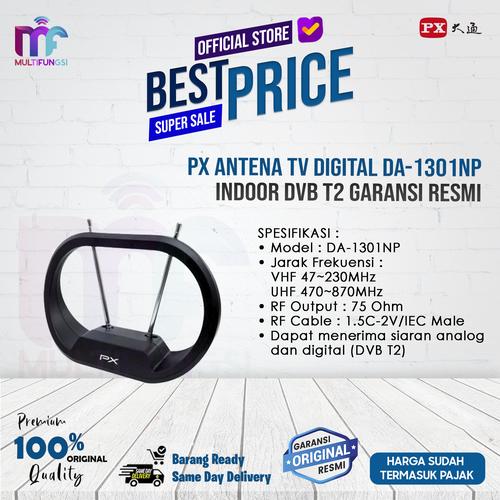 Jual PX Antena TV Digital DA-1301NP Indoor DVB T2 Garansi Resmi - Jakarta Pusat - Multifungsi ...