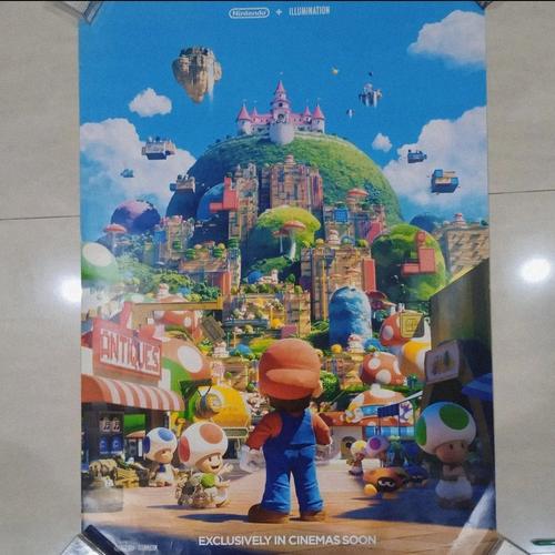 Jual Super Mario bros movie world Poster lobby bioskop original - Kota ...
