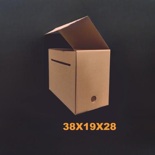 Jual kardus arsip dokumen box file dus kotak arsip selip atas 38x19x28 ...