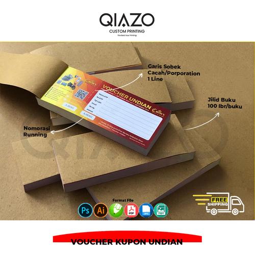 Jual Cetak Kupon Undian Hadiah Tiket Dengan Nomor Urut Running - BUKU ...