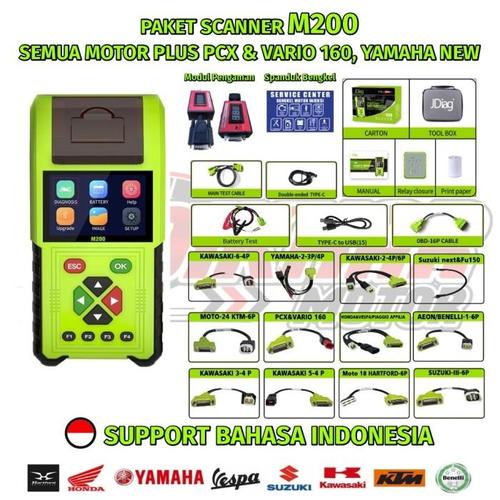 Jual ORIGINAL SCANNER JDIAG M200 UNIVERSAL PLUS SPANDUK DAN MODUL ...