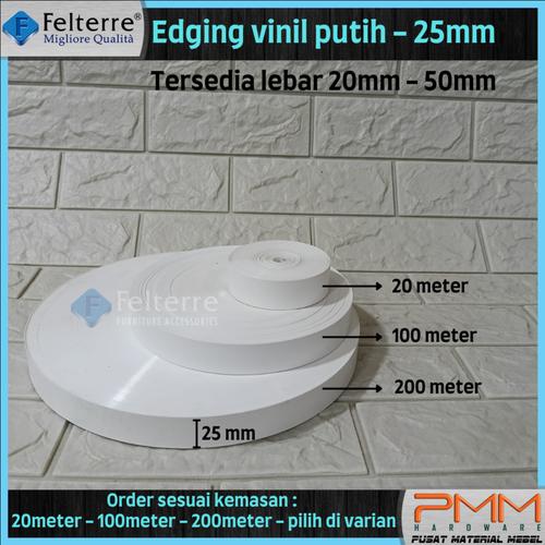 Jual EDGING VINIL PLIMIR PUTIH LEBAR 25mm - Jakarta Barat - fitting no1 ...