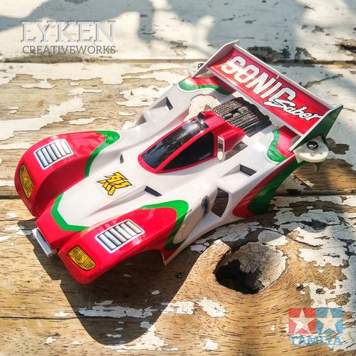 Jual Tamiya Custom Body Sonic Saber Premium for Super 2 Chassis ...