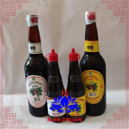 Jual Kecap Cap Anggur Manis Asin 300ml/600ml - Kota Bandung - Kianzhuan ...