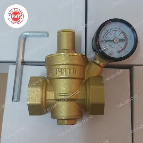 Jual 3/4" inch PRV (Pressure Reducing Valve) / PRV Brass - Jakarta ...