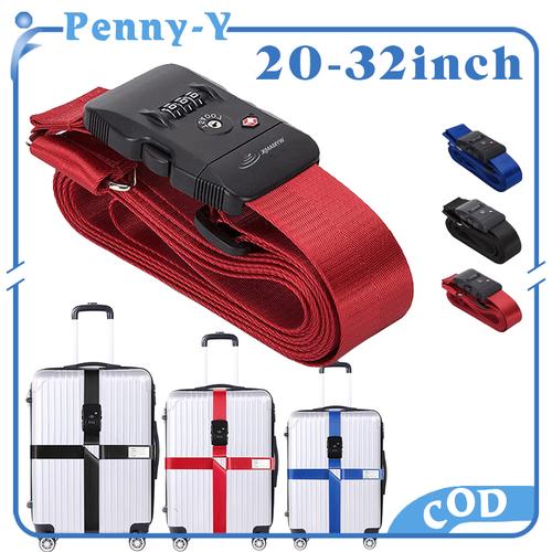 Jual Pengikat Koper TSA Sabuk Koper TSA Tali Koper Silang Tali Koper ...