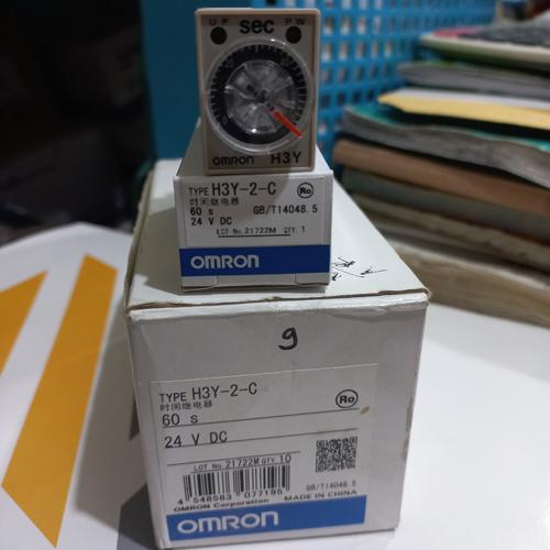 Jual TIMER H3Y-2-C OMRON 24VDC 60S ORIGINAL - Kota Bandung - Prima elektrik | Tokopedia