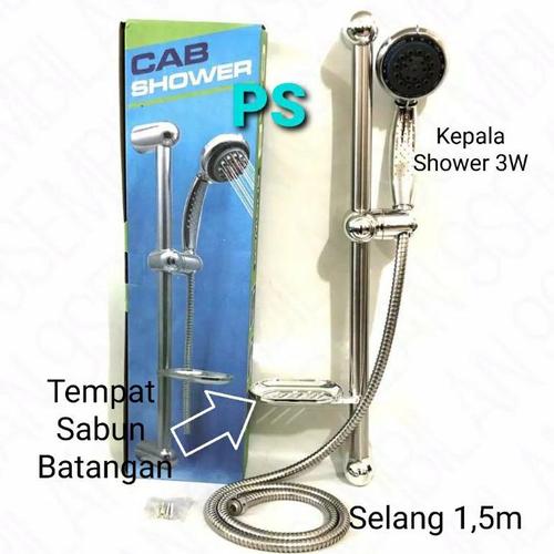 Jual Hand Shower Tiang Set Komplit - Standing Tembok Toilet Kamar Mandi ...