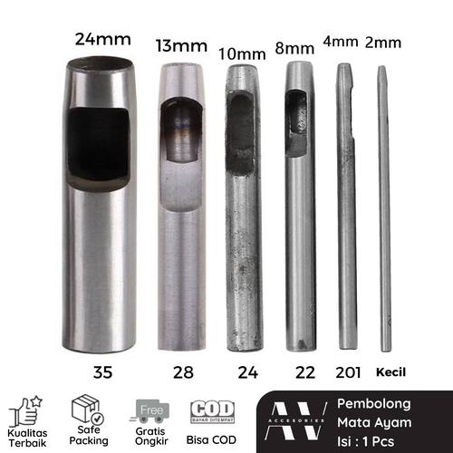 Jual AVACC Alat Pembolong Pelubang Plong Kulit Mata Ayam Eyelet ...