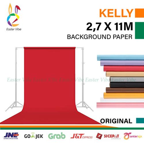 Jual KELLY BACKGROUND PAPER 2,7 X 11M BACKDROP STUDIO SEAMLESS ...