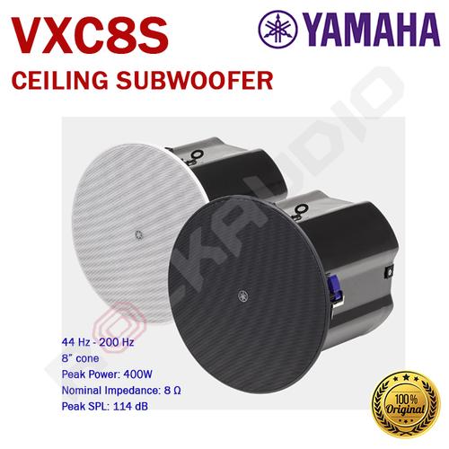 Jual VXC8S YAMAHA CEILING SUBWOOFER 8" / VXC8 S 8inch - Hitam - Jakarta Barat - Rock Audio ...