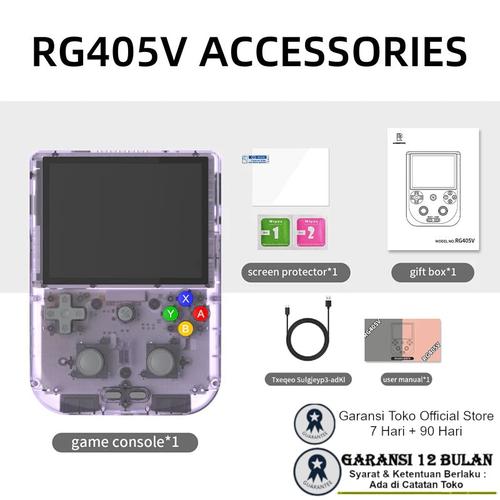 Promo ANBERNIC RG405V Portable Handheld Retro Game Console Android ...