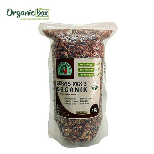 Jual Rumah Tani Beras Organik Mix 3 Jenis - 1kg - Kota Tangerang ...