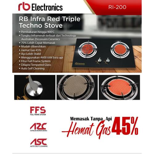 Jual RB Kompor Gas Infrared 2 Tungku | Kompor Tanam & Meja - Jakarta Utara - Locco One store ...