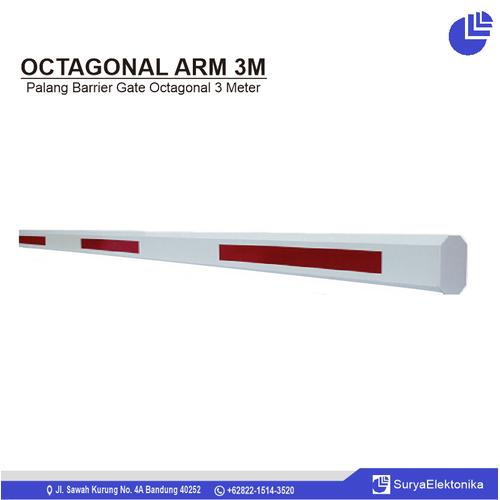 Jual Straight Arm 3m - ( Palang Parkir Octagonal 3m ) - Palang 3M NoLED ...
