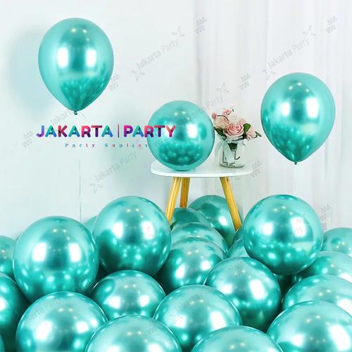 Promo Balon Latex Chrome 25 Pcs / Balon Metalik Chrome / Metalic Chrome ...
