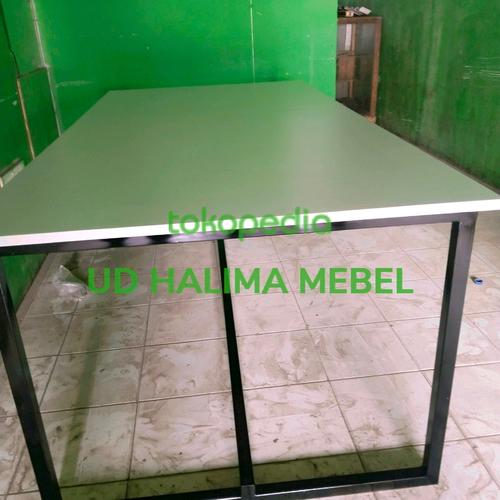Promo meja meeting kantor hpl kaki besi - Kota Tangerang - UD HALIMA ...