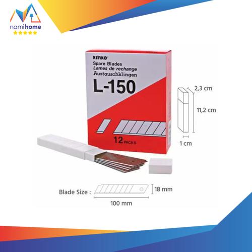 Jual Isi Cutter Besar Kenko L-150 / Refill Kater Kenko L150 - Jakarta ...