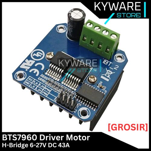 Jual Driver Motor DC BTS7960 43A High Current BTS 7960 H-Bridge Module ...