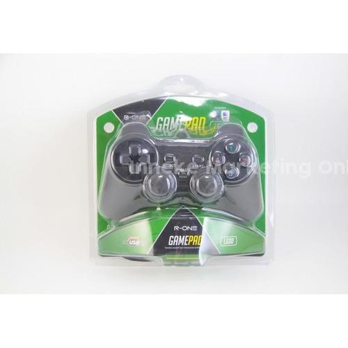 Jual Stick PS PC Laptop Komputer Gamepad Single Satu USB R-ONE 8 Hitam ...