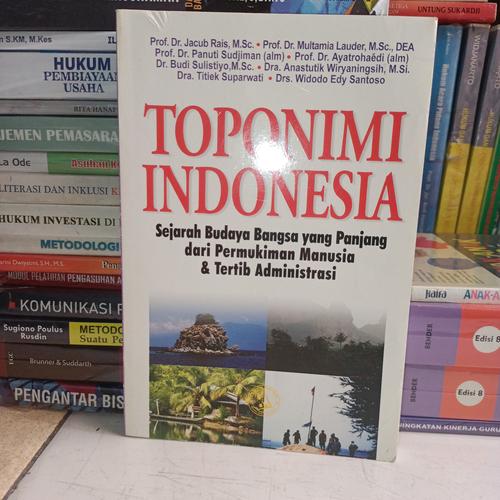 Jual Original buku Toponimi Indonesia sejarah budaya bangsa yang ...