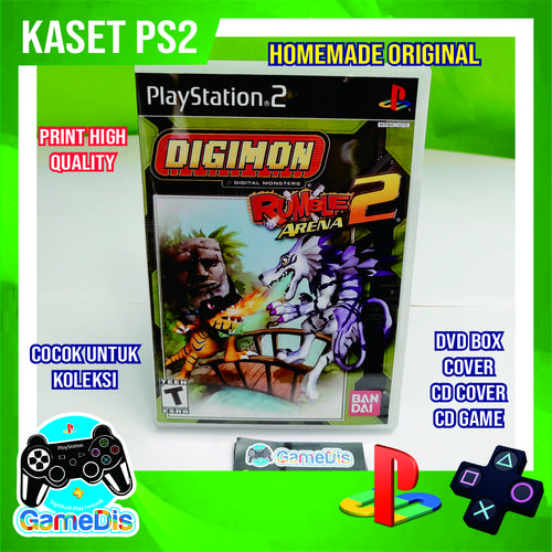 Jual PS2 Kaset DIGIMON RUMBLE ARENA 2 | High Quality - COVER+BOX+CD ...