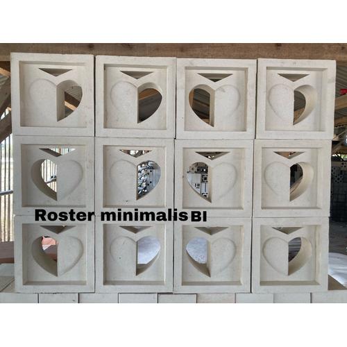 Jual Roster beton putih love 2 sisi /roster beton terbaru - Kota Bekasi ...