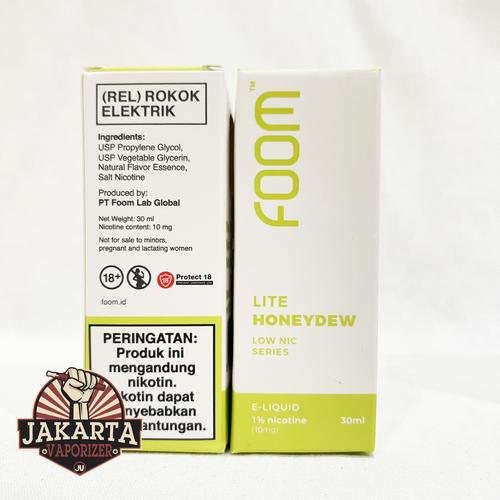 Jual [SALT] FOOM LITE HONEYDEW SALTNIC 30ML 10MG BY FOOM LAB - Jakarta ...