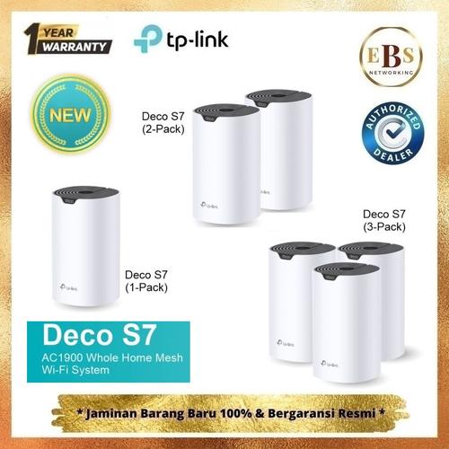 Jual TPLink Deco S7 AC1900 Dual Band Home Mesh Wireless Router 1/2/3 ...